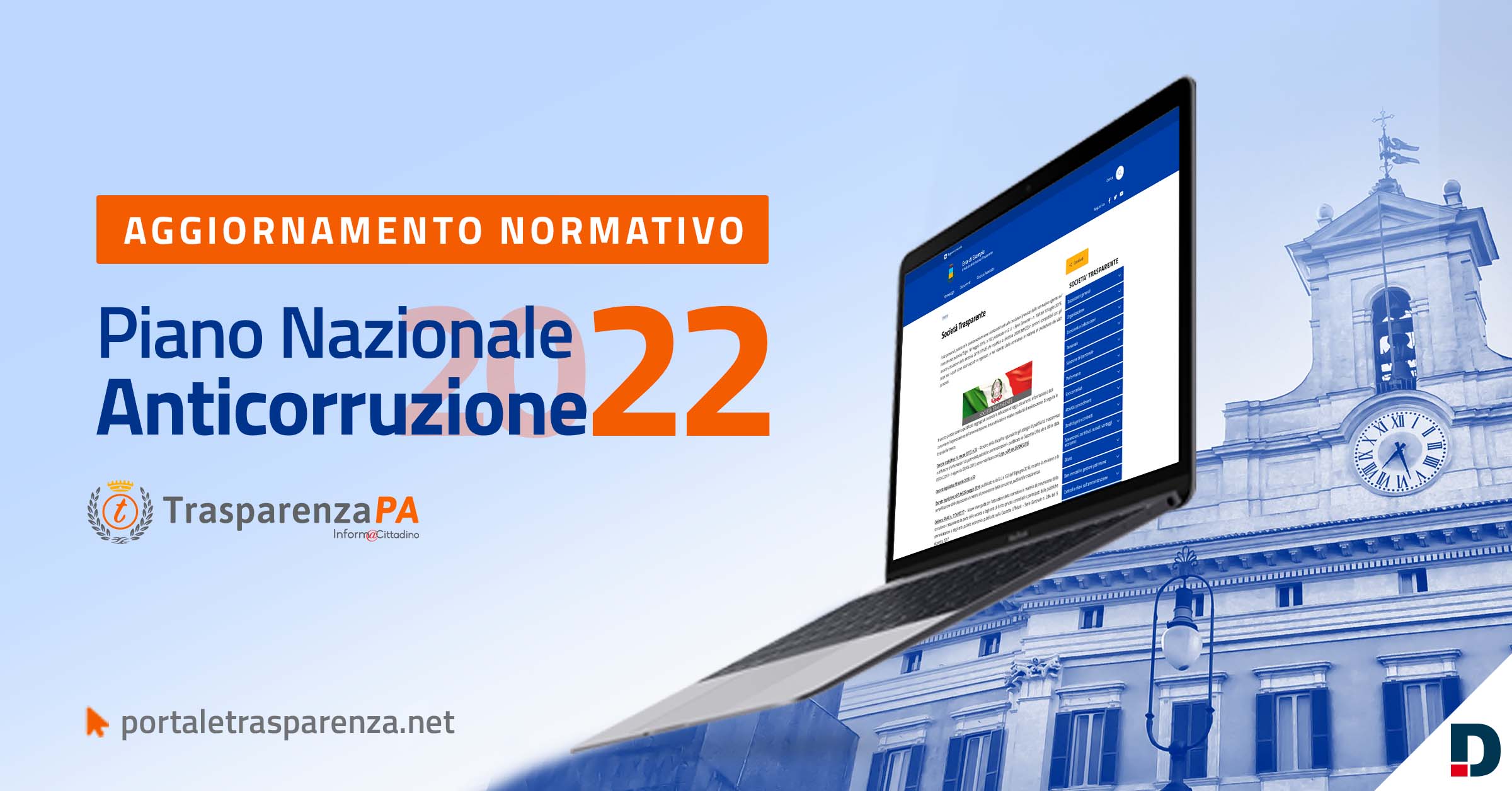 TrasparenzaPA si aggiorna alle nuove disposizioni del PNA 2022